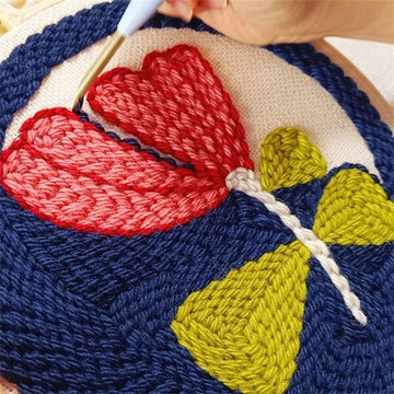 Punch Needle Kits for Beginners & Embroidery Art | Paint With Yarn